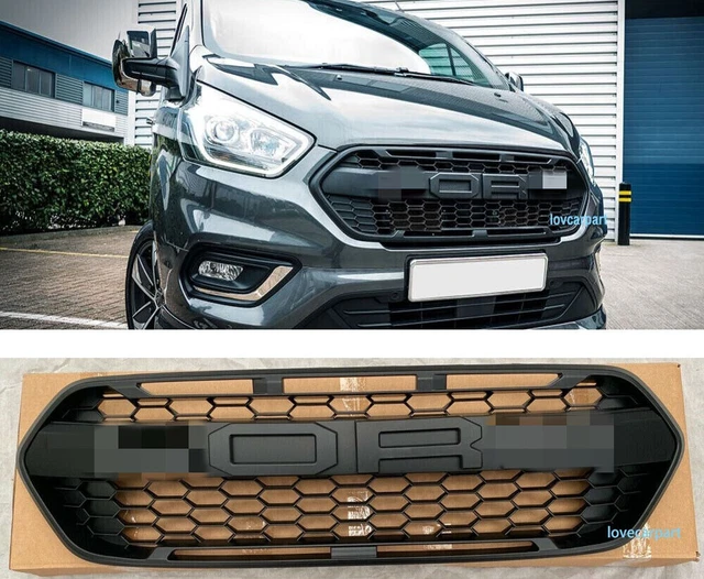 KÜHLERGRILL FÜR FORD Transit Custom Grill 2018-2023 Raptor Style ...
