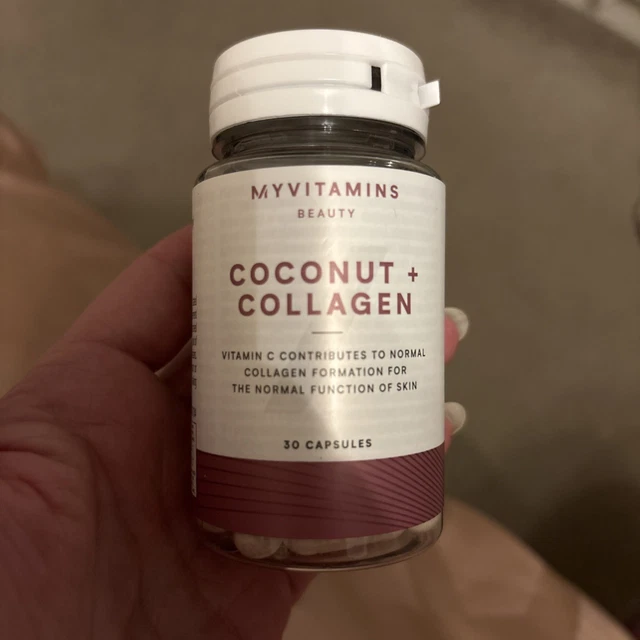 BRAND NEW MYVITAMINS Beauty Coconut & Collagen 30 Capsules £2.23 ...