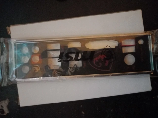 MSI B450 GAMING PLUS MAX Motherboard Back Panel £7.00 - PicClick UK