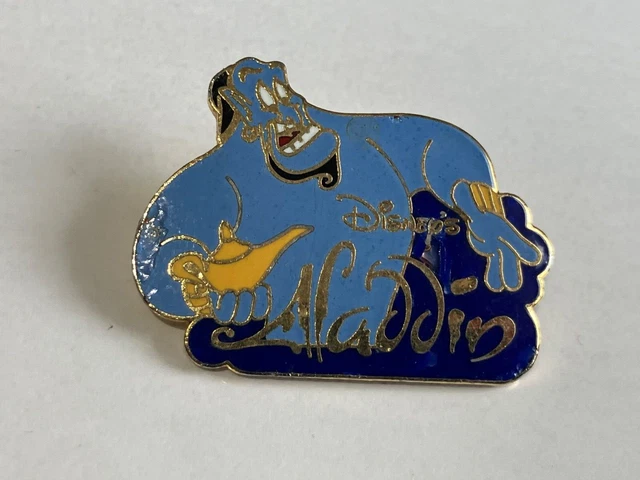 DISNEYS ALADDIN GENIE with Lamp Enamel Pin Badge £29.30 - PicClick UK
