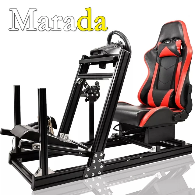 MARADA F1 RACING Sim Cockpit Wheel Stand Aluminum Fit for Thrustmaster ...