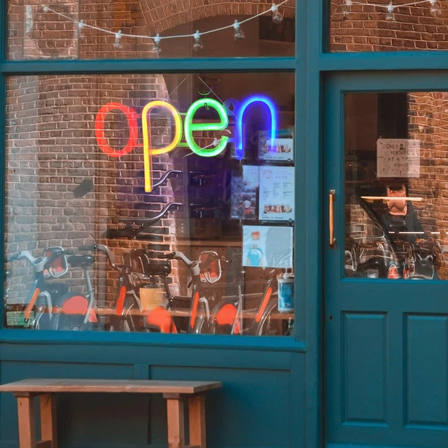BRIGHT LED OPEN Shop Sign Neon Hang Display Window Light £10.12 ...