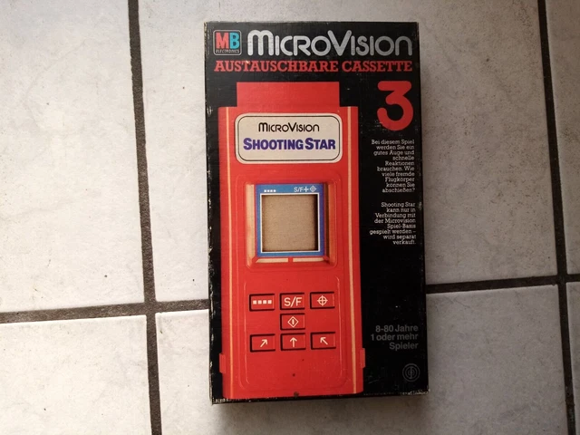 MB MICROVISION Computer Spiel Modul (80 er Jahre) imKarton "Shooting ...