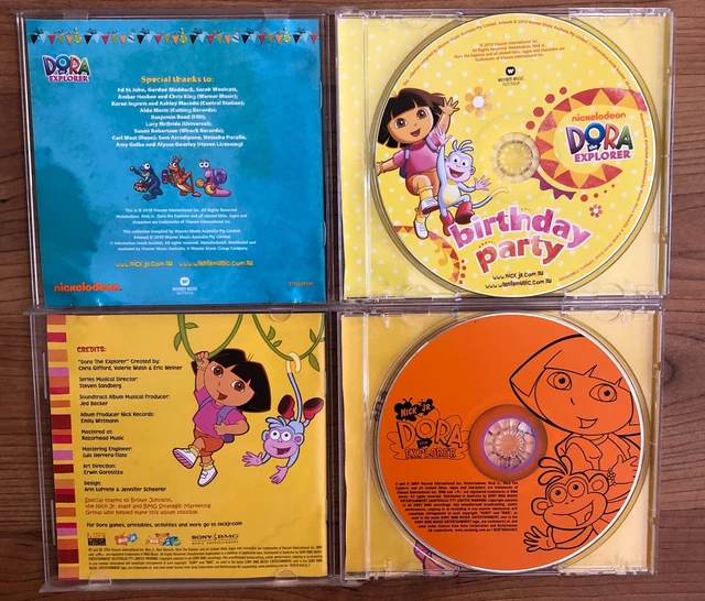 2 X CDS Dora The Explorer - Birthday Party (very Rare)- Nick JR EUR 40,86 - PicClick IT