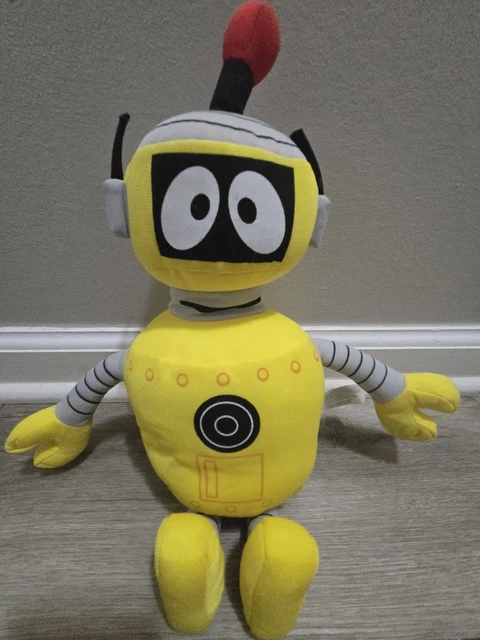 2008 YO GABBA Gabba Spin Master Talking Plex Stuffed Animal Plush *Not ...