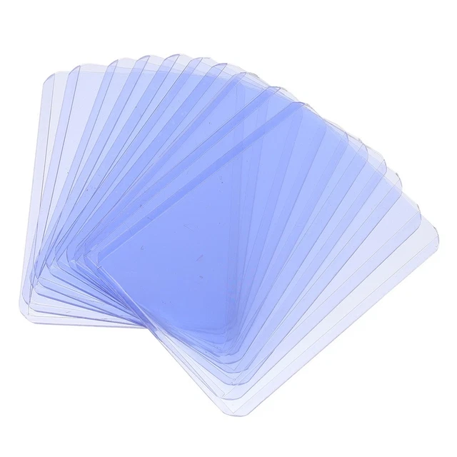 200 PCS CARDS Display Covers Anti- Cards Covers Clear Game Cards £64.48 ...