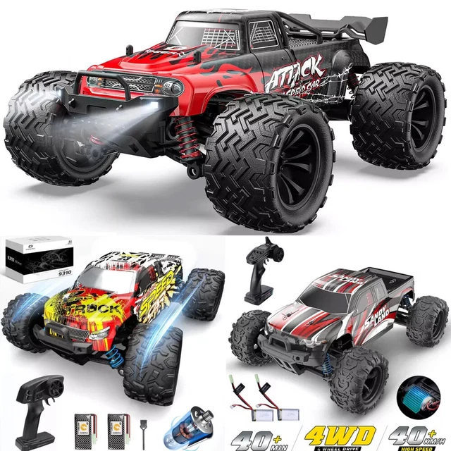 DEERC 9500E/9300/9310 RC Car 40kmh Off Road High Speed RC Monster Truck ...