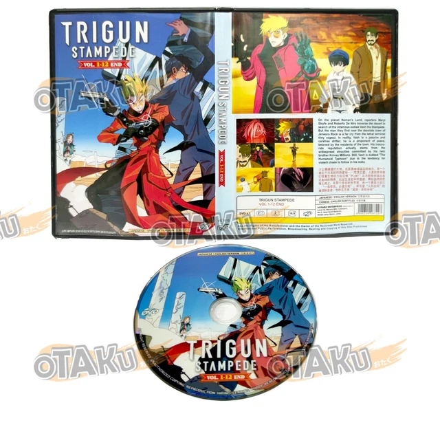 TRIGUN STAMPEDE - Complete Anime Tv Series Dvd (1-12 Eps) (Eng Dub ...
