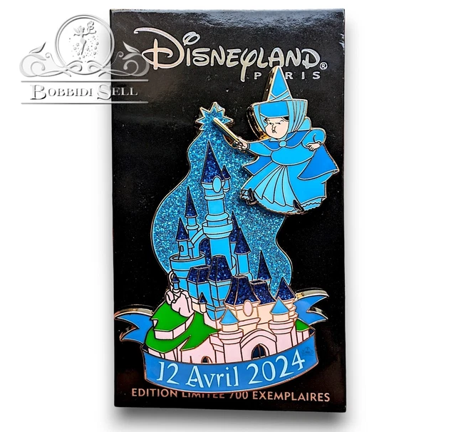 PIN DISNEY CHATEAU Bleu Pimprenelle 12 Avril 2024 EL 700 Disneyland ...