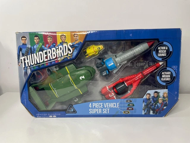 THUNDERBIRDS ARE GO Bundle Thunderbird 1 2 3 4 Vehicles W Sounds 49 
