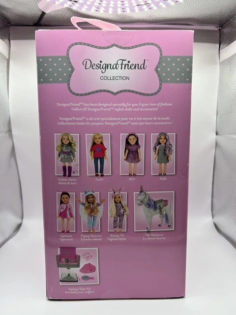 DESIGN A FRIEND Doll Wardrobe Collection Set Storage Hangers - Brand ...