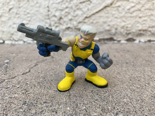 MARVEL SUPER HERO Squad CABLE figure original version X-Men Deadpool ...
