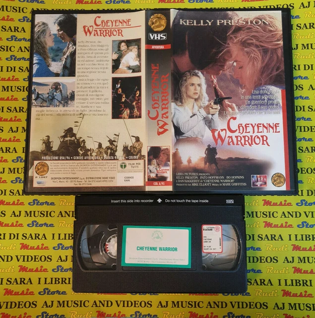 VHS FILM CHEYENNE WARRIOR Kelly Preston Mark Griffith LIBRA SKORPION ...