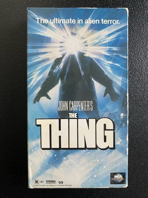 THE THING VHS John Carpenter / Kurt Russell £24.86 - PicClick UK