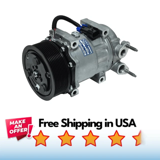 COMPRESSOR A/C FIT NAVISTAR, Compressors - Sanden Models MODELS 4001 ...