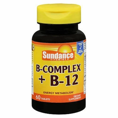 SUNDANCE VITAMINS B-COMPLEX + B-12 Tablets 60 Tabs By Sundance £19.28 ...