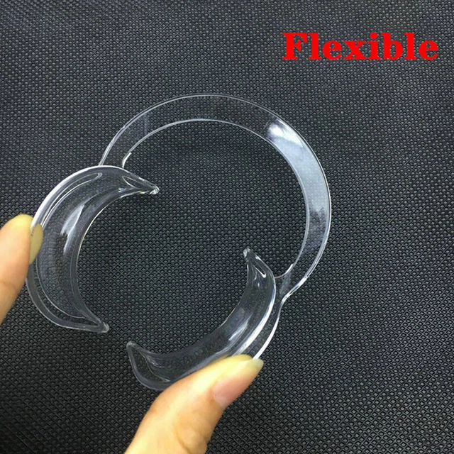 3PCS DENTAL C Shape Lip Cheek Retractors Plastic Mouth Opener Dentistry ...