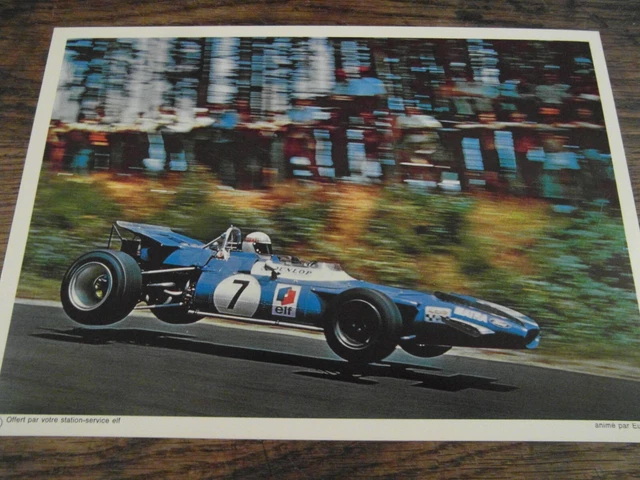PHOTO MATRA ELF Type Ms 80 Elf Collection N°16 Europe 1 EUR 3,00 ...