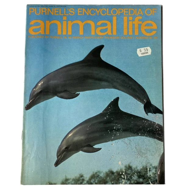 PURNELL’S ENCYCLOPEDIA OF Animal Life Magazine Volume 1 Number 10 Issue ...
