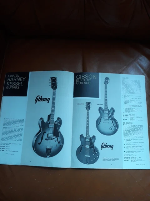 SELMER GUITAR CATALOGUE 1966 Gibson Hofner Bigsby SG 335 J200 Hagstrom ...