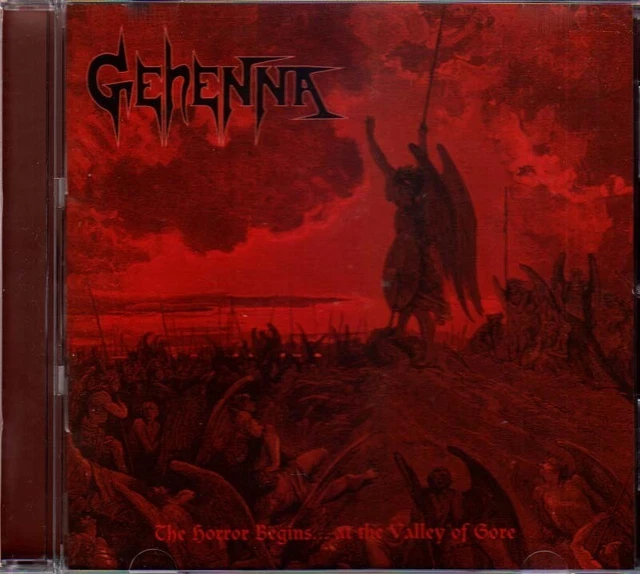 GEHENNA THE HORROR Begins At The Valley Of Gore CD American Death Metal ...