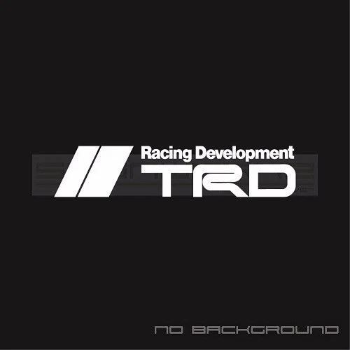 TRD DECAL TUNING racing jdm toyota rcf isf lexus frs scion f sport FT1 ...