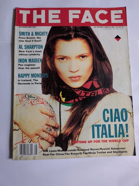 THE FACE MAGAZINE Vol.2 #20 May 1990 Kate Moss first ever cover £31.92 ...