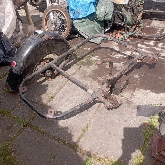 BRITISH SIDECAR CHASSIS. Watsonian SV??? £260.72 - PicClick UK