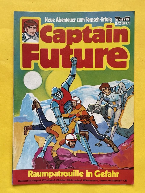 CAPTAIN FUTURE COMIC Nr. 12 Heft 1981 Bastei BOX Raumpatrouille in 80 ...
