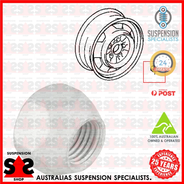 WHEEL NUT SUIT TOYOTA Noah / Voxy 2.0 (AZR60G) NOAH/VOXY (_R6_) $27.12 ...