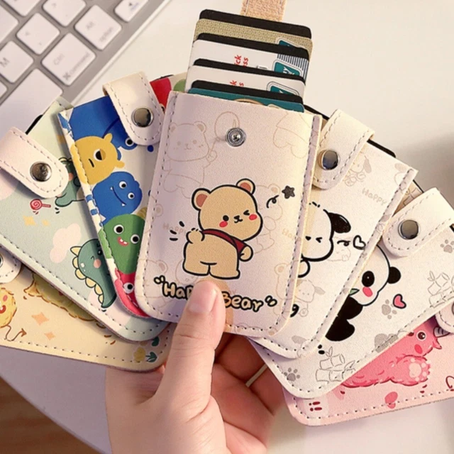 LAMINATED CONCEALED ID Card Holder Pull-out Type Business Card Case Men ...