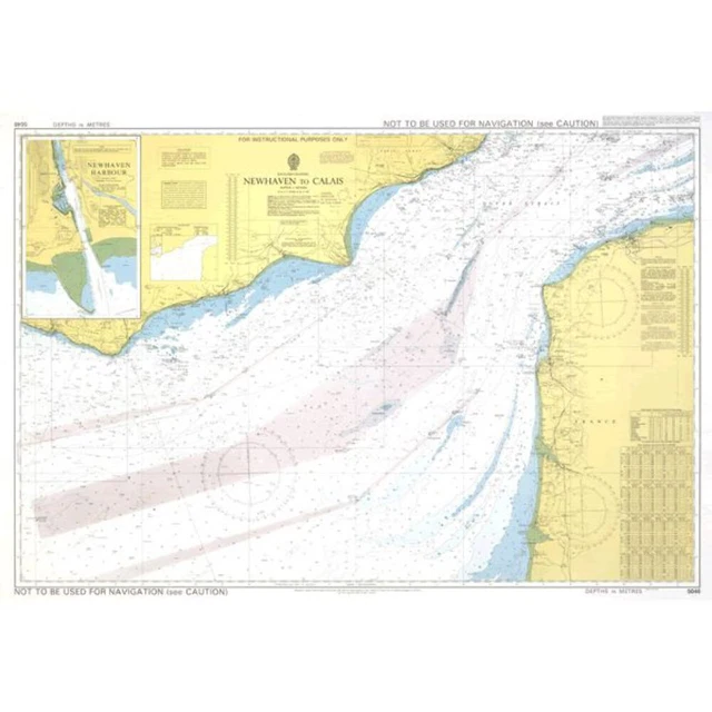 ADMIRALTY INSTRUCTIONAL CHART 5046: English Channel - Newhaven to ...
