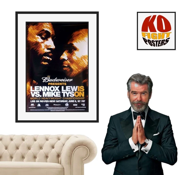 MIKE TYSON VS. LENNOX LEWIS : Original 'Budweiser' CCTV Boxing Fight ...