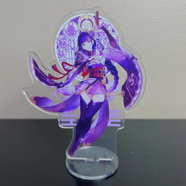 16CM GENSHIN IMPACT RAIDEN Acrylic Stand, RAIDEN Standee, RAIDEN desk ...