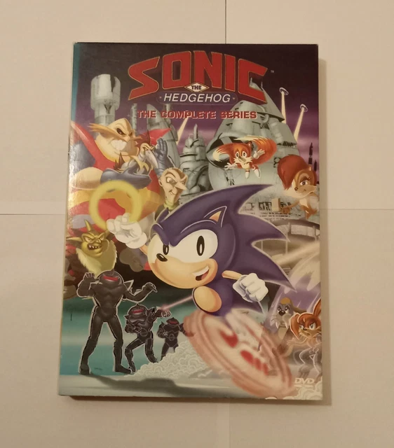SONIC THE HEDGEHOG The Complete Series 4 Disc DVD Set 1993/1994 ...