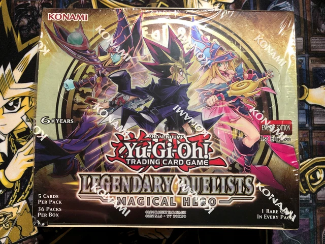 YUGIOH! LEGENDARY DUELISTS Magical Hero Booster Box - 36 Packs - 1st Edition NEW EUR 213,47 ...