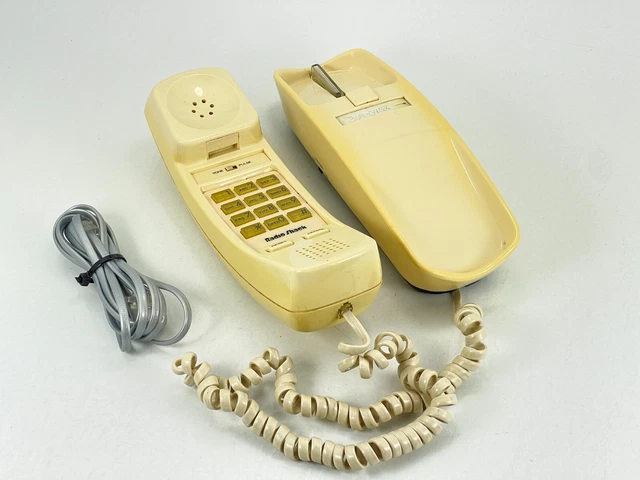 VINTAGE RADIO SHACK 43-586a Touchtone Wall Phone Telephone Digital Ring ...