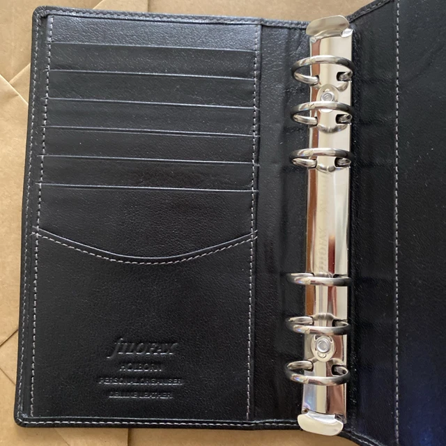 FILOFAX PERSONAL HOLBORN black $150.00 - PicClick AU