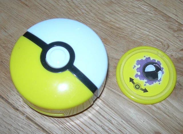MCDONALDS POKEMON - Gastly - Yellow Disc Launcher Pokeball Toy 2019 ...