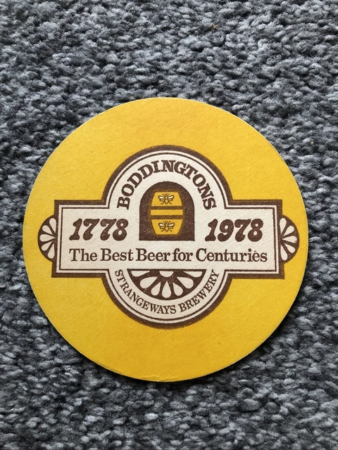 BODDINGTONS 1978 BICENTENARY Strangeways Brewery Manchester Vintage ...