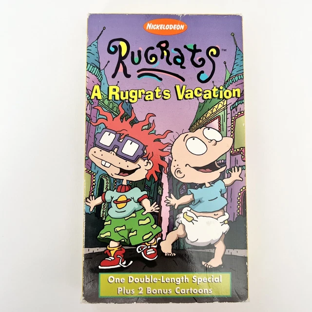 RUGRATS A RUGRATS Vacation VHS Tape 1997 Nickelodeon Paramount Pictures ...