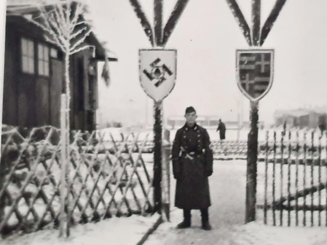ORIGINAL GERMAN WW2 Photo Entrance To Rad Camp £6.99 - PicClick UK