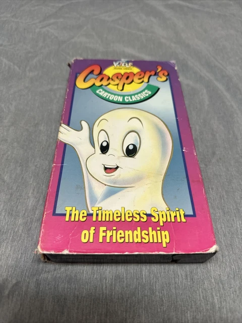 CASPER’S CARTOON CLASSICS The Timeless Friendship Spirit VHS New Just ...