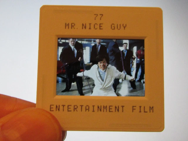 ORIGINAL PRESS PROMO Slide Negative - Jackie Chan - Mr Nice Guy - 1997 ...