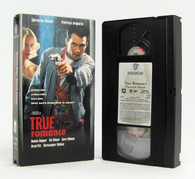 TRUE ROMANCE ~ 1994 VHS (1993 Movie) TESTED Theatrical Version R-Rated ...