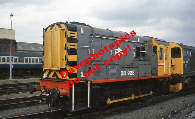 ORIGINAL 35MM Slide Diesel /Steam Train / Engine Railway 08928 Tyseley ...