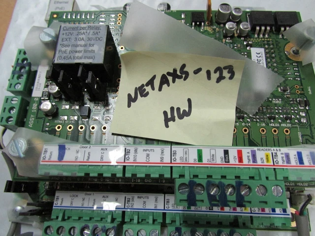 HONEYWELL NETAXS-123 WEB-BASED Access Control With 2 Door Add-On Board ...