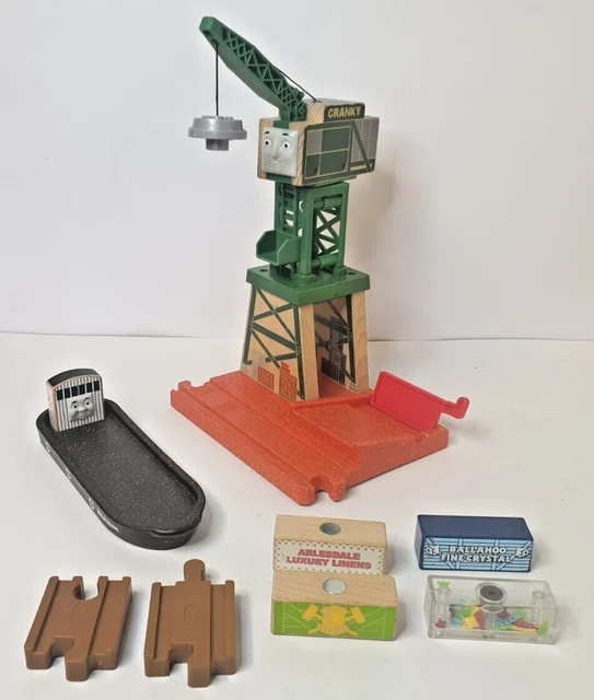 THOMAS & FRIENDS chemin de fer en bois Cranky & Bulstrode EUR 88,00 ...