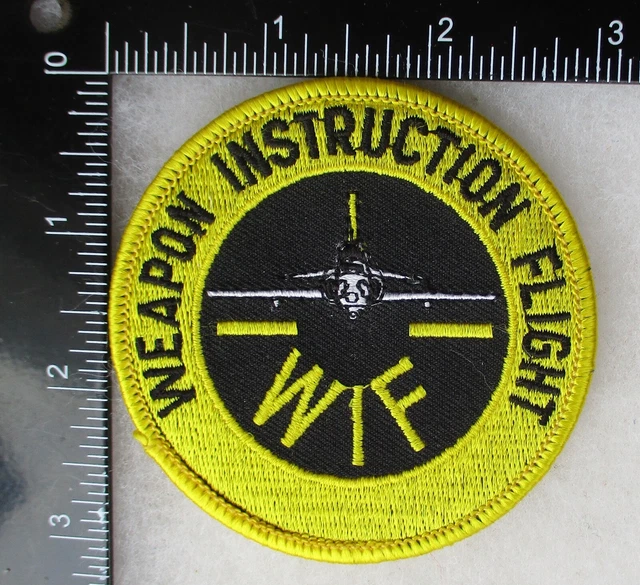 BRITISH ROYAL AIR FORCE RAF WEAPON INSTRUCTION FLIGHT WIF PATCH Vintage ...