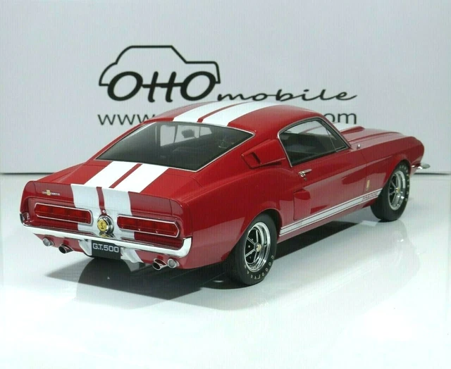 FORD MUSTANG SHELBY GT500 Fastback 1967 rosso/bianco striscia 1:12 GO56 ... FORD MUSTANG SHELBY GT500 Fastback 1967 rosso/bianco striscia 1:12 GO56 ...
